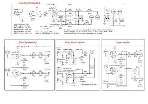 Mixer Power Supply Schematic Diagram