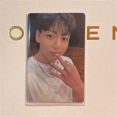 Bts Jungkook Golden Universal Music Lucky Draw Limited Pob Photocard