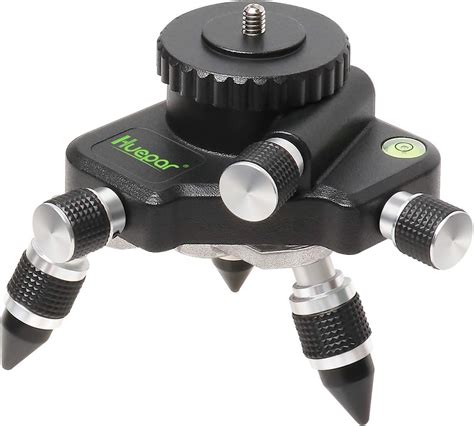 Huepar At2 Bracket Laser Level Adapter 360° Rotating Base For Line Laser Level Tripod