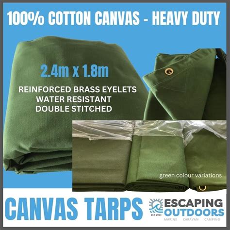 Canvas Tarp Australia Cotton Trailer Tarpaulin