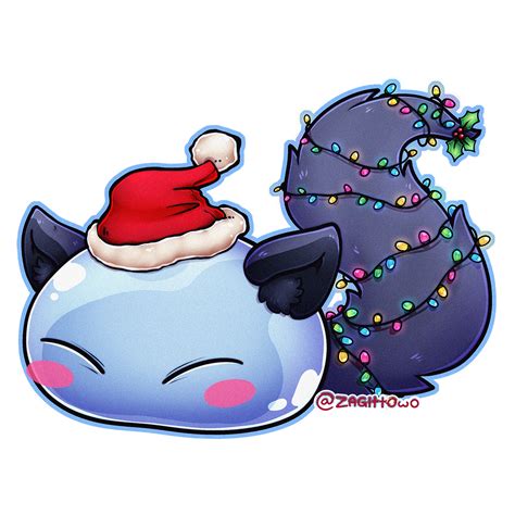 Christmas Rimuru By Zagittorch On Deviantart