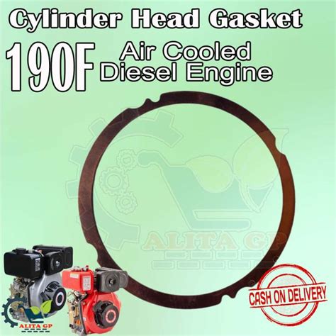 Cylinder Head Gasket 190f 16hp Air Cooled Diesel Engine Lazada Ph