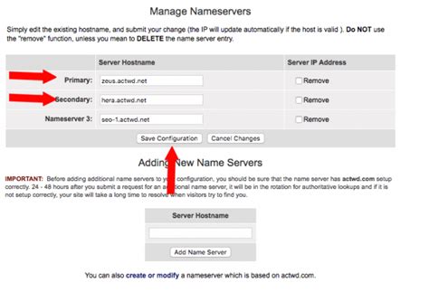 How Do I Change My Name Servers