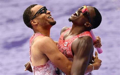 Canadá conquista ouro no revezamento 4x100m masculino em Paris 2024