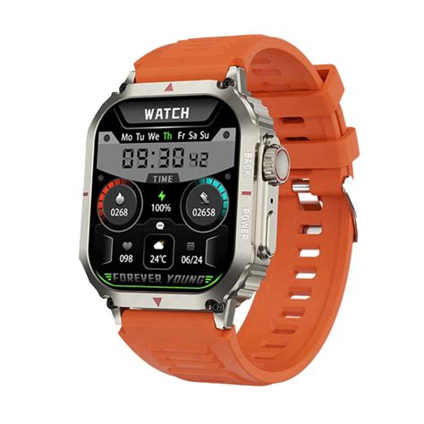 GPS Professional Sports Smart Watch For Men (Grey) - SyncLife Smart ...