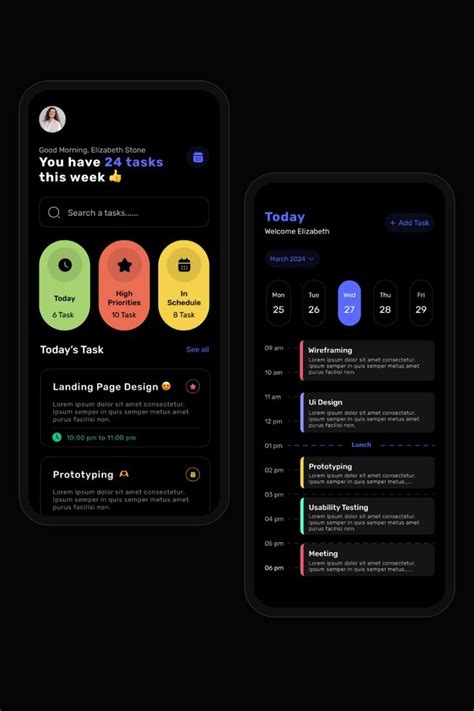 Task Management Mobile App In 2024 Mobile Ui Patterns App Icon