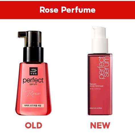 Mise En Scene Perfect Serum Hair Oil 80ml Original Rose Perfume