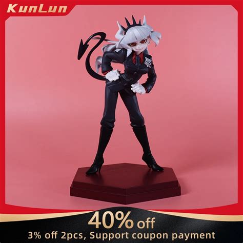 17cm Kawaii Girl Figur Helltaker Game Peripherals Lucifer Figura Pop Pvc Model Collectible