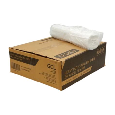 Blueleaf Fortys Heavy Duty Swing Bin Liners On A Roll 10 X 100