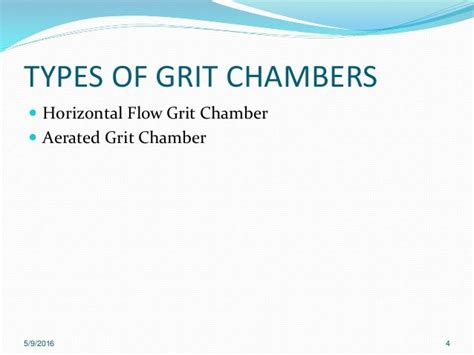 Grit Chambers