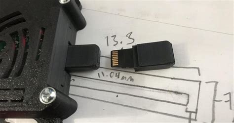SD Card Grip N Rip For Raspberry Pi 3 B By Midyew 59 Download Free STL Model Printables Com