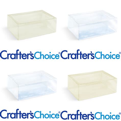 Clear Mp Soap Base Sample Kit Crafters Choice