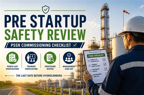 Pre Startup Safety Review Pssr Commissioning Checklist