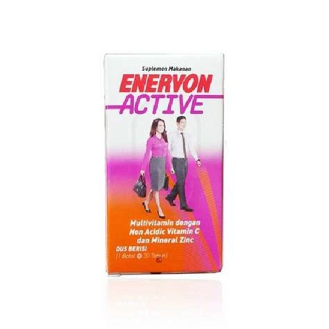 Jual ENERVON ACTIVE BOTOL 30 TABLET Di Seller Apotek Fathia Harapan