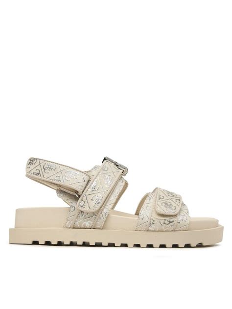 Guess Sandały Fabelis Fl6fbs Fal03 Beżowy Modivopl