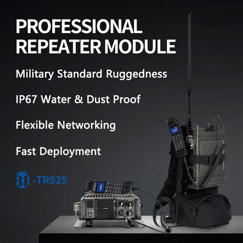 Belfone Bf Tr925 Ip67 Water And Dust Proof Ruggedness Repeaters With Dual Mode Of Dmr And Analog