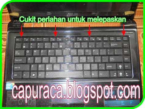 Gass Trus Cara Mengganti Keyboard Laptop