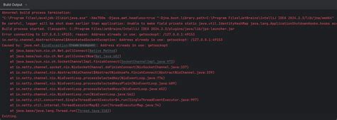 Java Intellij Error Abnormal Build Process Termination Stack Overflow