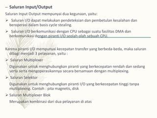 Sistem Input Output PPTX