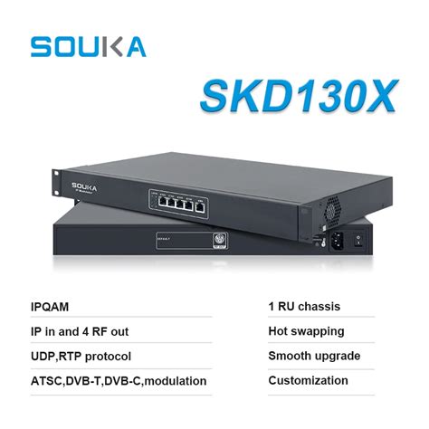 Ip Digital Modualtor Encoder Ipqam Modulator Qam Encoder 4 Rf Out China 4 Rf Qam Encoder And