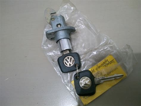Miolo Fechadura Tampa Traseira Fusca Novo Original Vw R Em