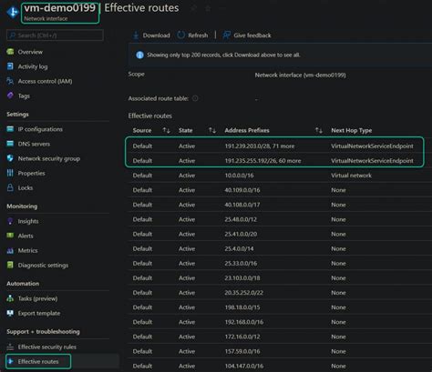 Azure Service Endpoint