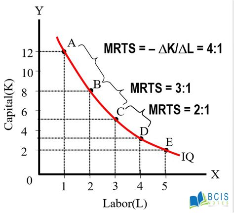 Iso Quant Theory Of Production Bcis Notes
