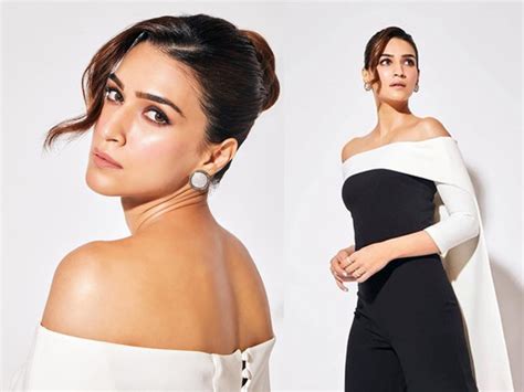 Silk And Stylish Looks Of Kriti Sanon In Designer Outfit