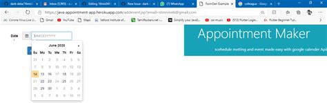 GitHub Dark Data AppointmentMaker Using Google Calendar API This Application Is Implemented