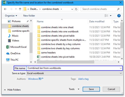 Excel Tutorial Combine Multiple Workbooksworksheets Into One