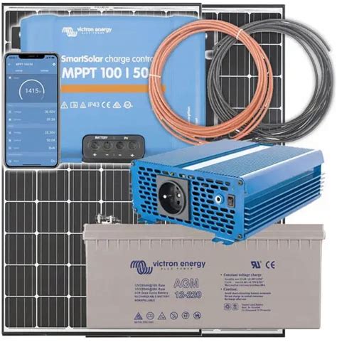 ZESTAW SOLARNY 230V PANEL REGULATOR MPPT 1100W 11981463874