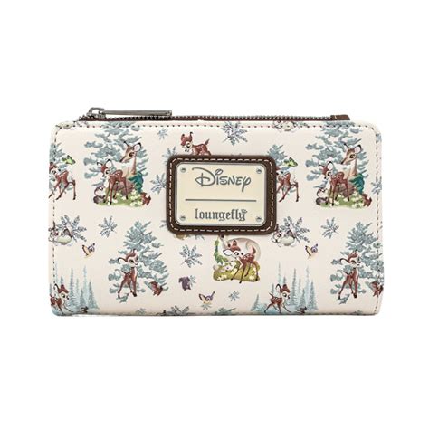 Loungefly Disney Bambi Scenes Flap Wallet