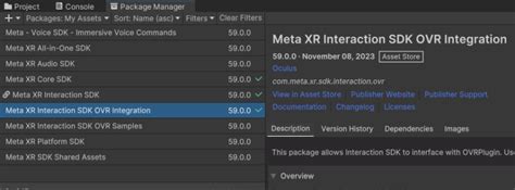 【meta quest 3開発】meta xr interaction sdkを使用したハンドトラッキング yamase note
