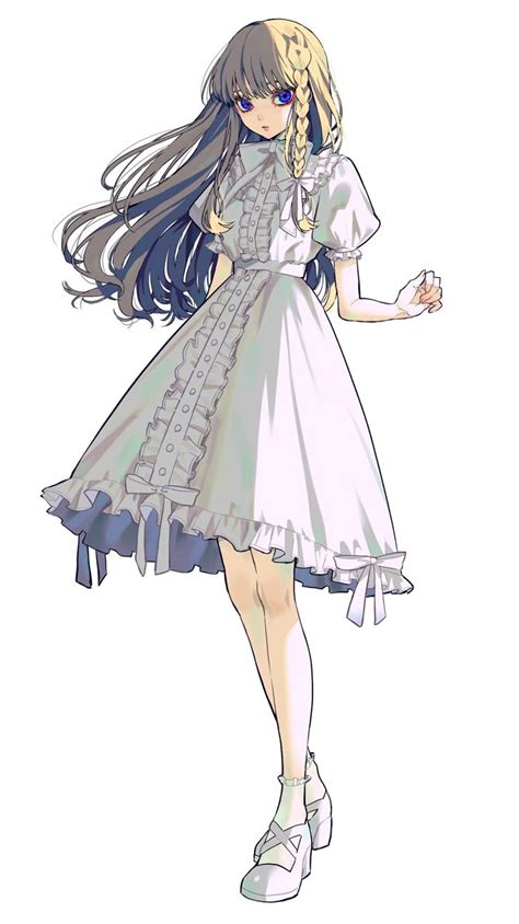 與田 On Twitter 女性 イラスト ドレスコレクション キャラクターデザイン