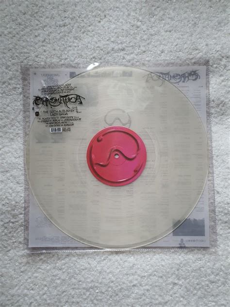 Chromatica Milky Clear Vinyl Hobbies And Toys Music And Media Vinyls On