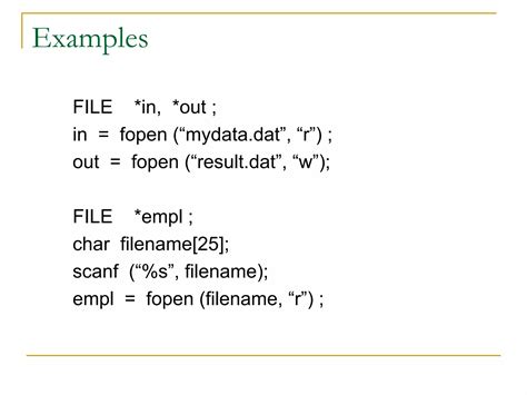 file handling in c ppt