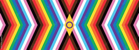Intersex Progress Pride Flag New Lgbtq Pride Flag New Updated