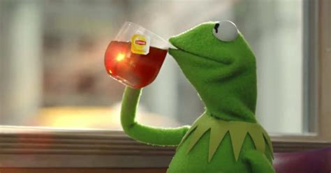 Incredible Kermit The Frog Meme Tea Drawing References
