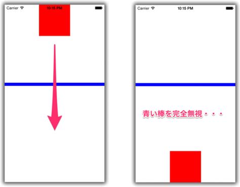 Ios 7 Ui Dynamics Uidynamicanimatorとビヘイビアの使い方〜uicollisionbehavior