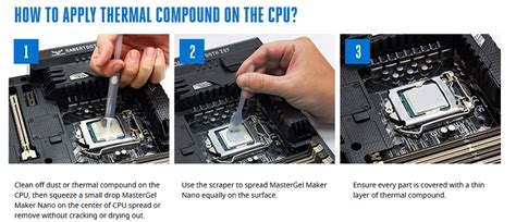 Cooler Master MasterGel Maker Nano Thermal Paste Review ~ Computers and ...