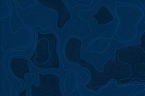 Premium Vector Blue Topographic Map Background
