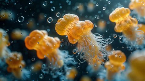 Microorganisms In Fermentation Process Stock Image Image Of Life