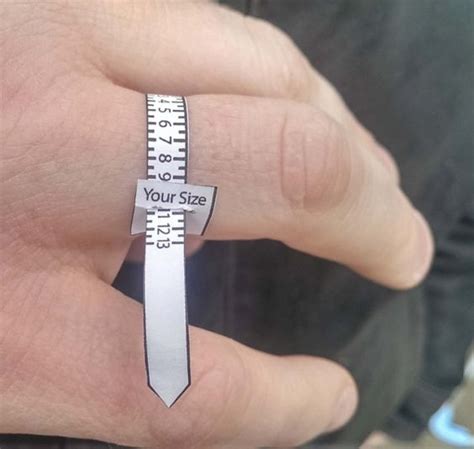 Prendre Mesure Doigt Pour Bague