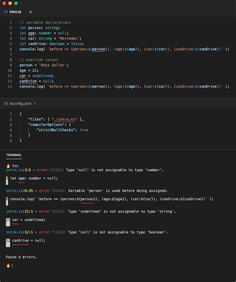 การทำความเข้าใจ“ ประเภทข้อมูลในตัว” พื้นฐานที่ Typescript มีให้