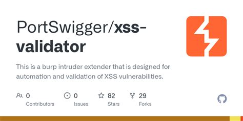 Github Portswiggerxss Validator This Is A Burp Intruder Extender