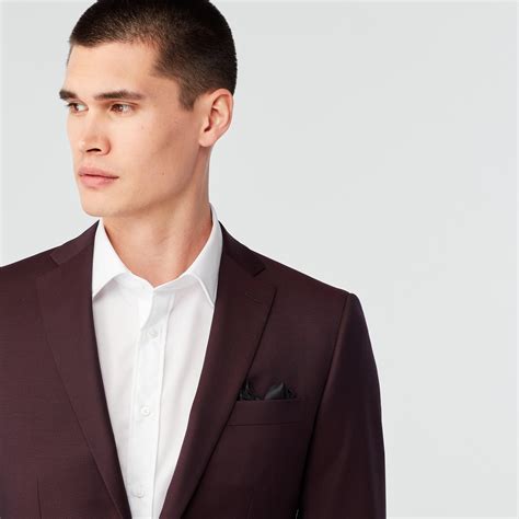 Custom Suits Made For You Highworth Burgundy Suit Indochino