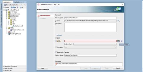 Soalicious C Osb Create A Wsdl Based On A Xsd And Proxy Service On