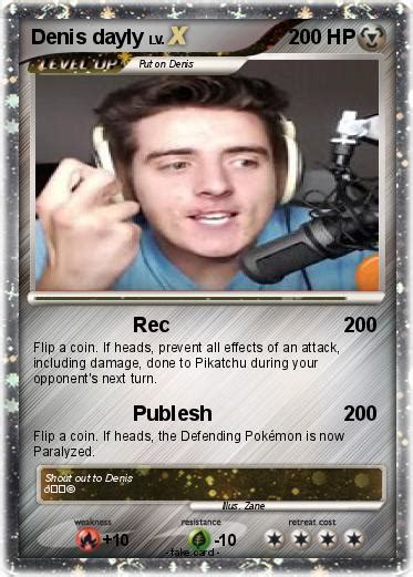 Pokémon Denis Dayly Rec My Pokemon Card