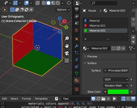 Python How Can I Assign Material Colors To A Color Attribute