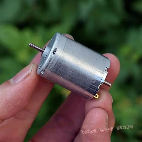 Mini Moteur électrique Haute Vitesse Double Arbre Test Et Avis